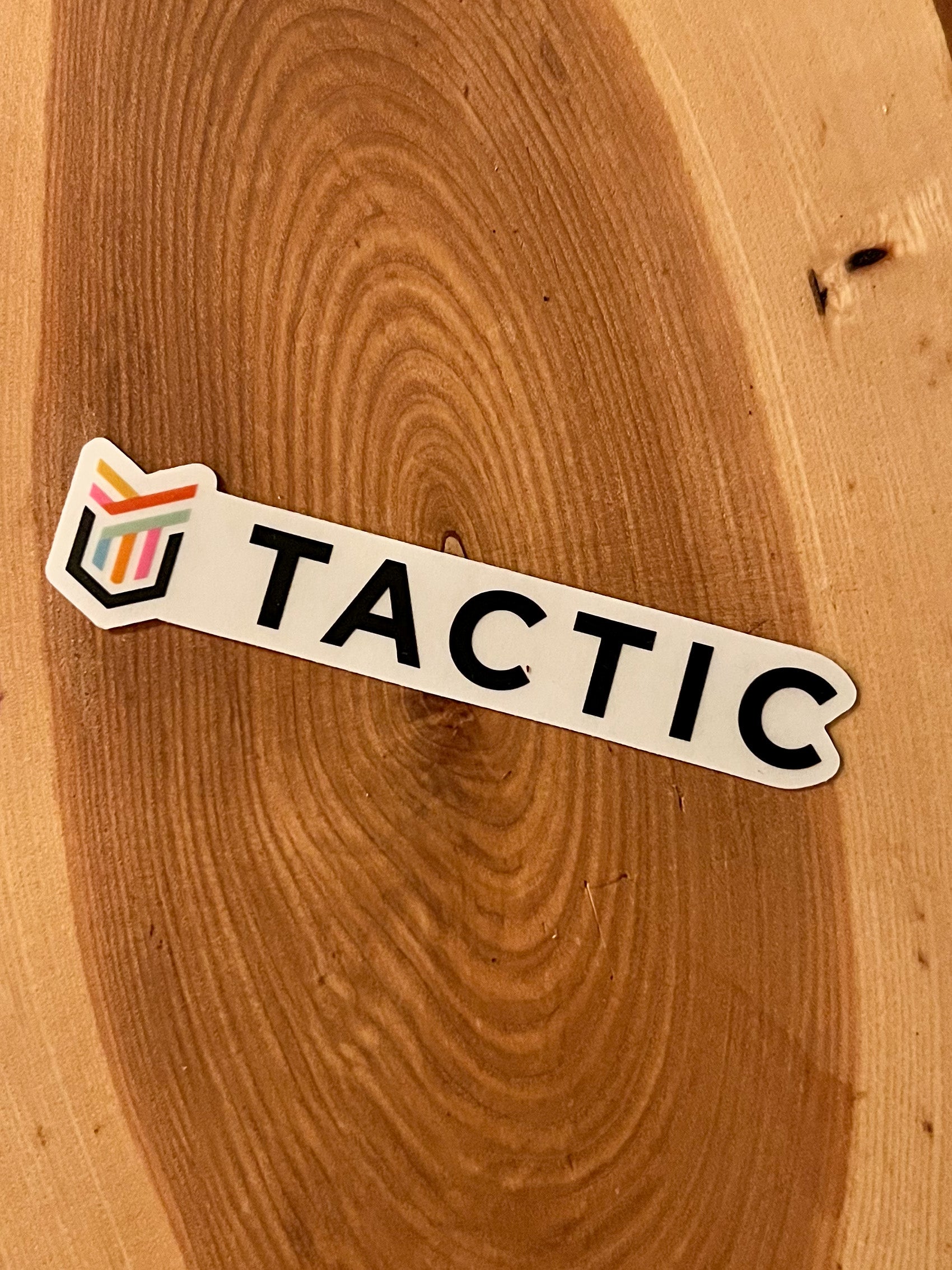 Wordmark Sticker – Tactic Method